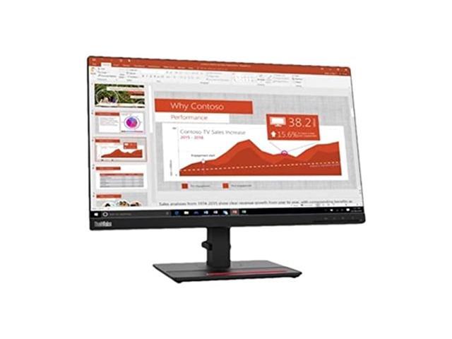Lenovo ThinkVision T24i-20 24" FHD 1920 x 1080 60 Hz VGA, DisplayPort ...