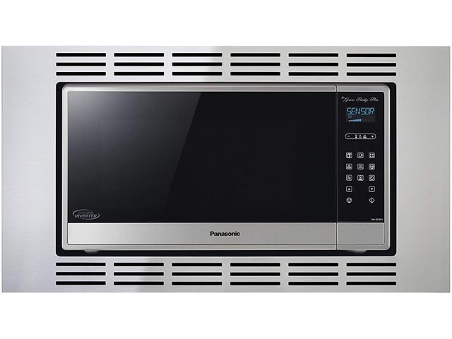 Panasonic 30" Trim Kit for Select Microwaves, Stainless Steel NN ...