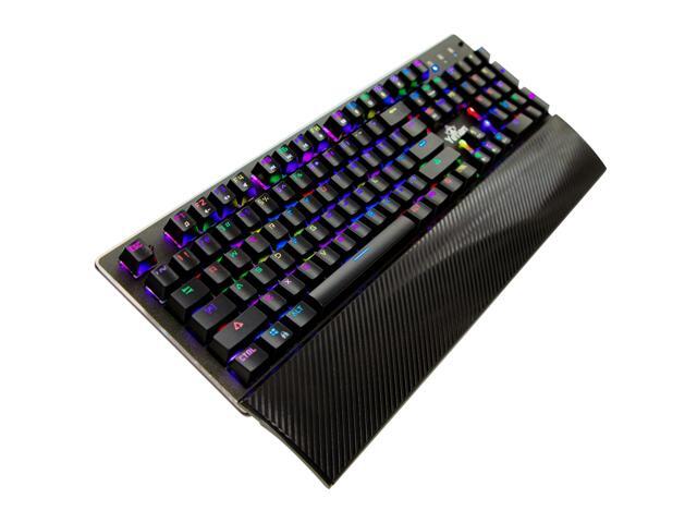 YEYIAN FLARE Mechanical Gaming Keyboard, 104 RGB LED Backlit 16M Color ...