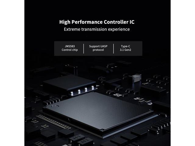 SSK Aluminum Tool-free M.2 NVME SSD Enclosure Adapter,USB C 3.1/3.2 Gen ...