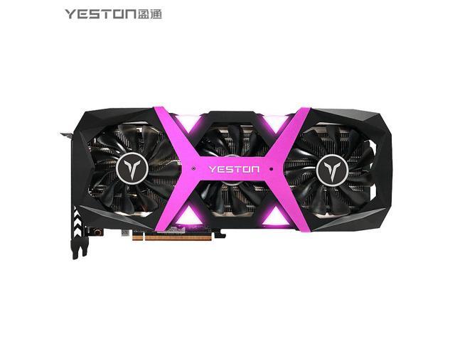Yeston Radeon RX 6650 XT 8GB D6 GDDR6 128bit 7nm Desktop computer PC ...