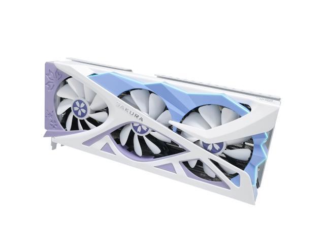 Yeston Sakura GeForce RTX 4070 Ti 12GB GDDR6X PCI Express 4.0 Video ...