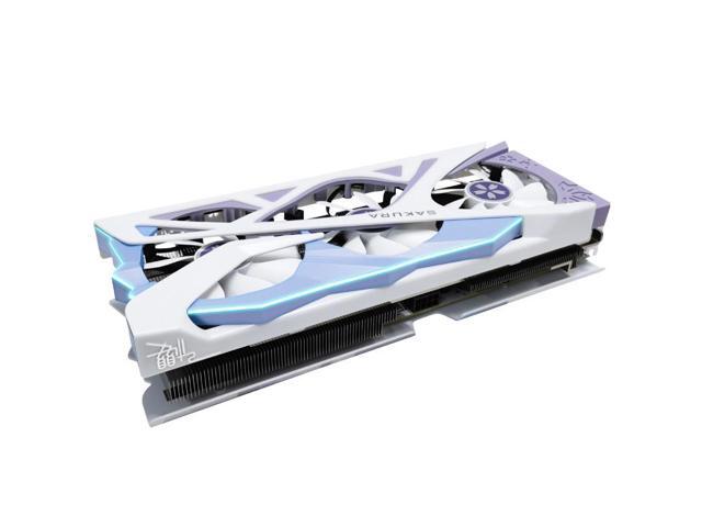 Yeston Sakura GeForce RTX 4070 12GB GDDR6X PCI Express 4.0 Video Card ...