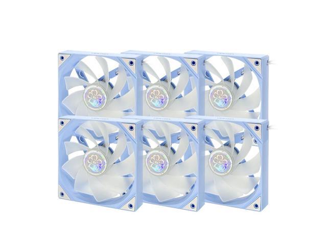 Yeston New Sakura ARGB LED 120mm Case Fan,Quiet Edition High Airflow ...