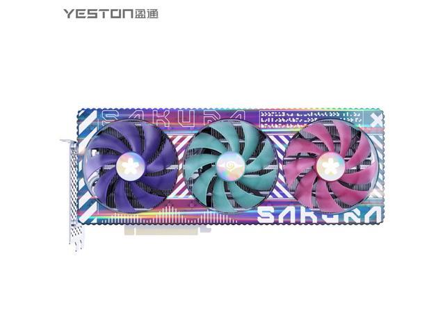 Yeston Sakura Sugar GeForce RTX4080 Super 16GB GDDR6X PCI Express 4.0 ...