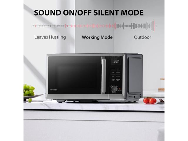 TOSHIBA 6-in-1 Inverter Microwave Oven with Air Fryer, MASTER Series Countertop Microwave ...