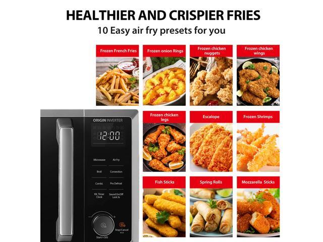 TOSHIBA 6-in-1 Inverter Microwave Oven with Air Fryer, MASTER Series Countertop Microwave ...