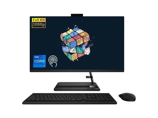 Lenovo IdeaCentre 3i All-in-One Desktop, 27" FHD Touchscreen Display ...