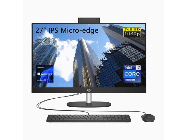 HP Newest Business 27 All in One Computer, 27" FHD screen, Intel Core ...