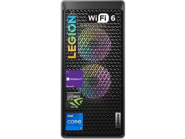 LENOVO Legion T5 Gaming Desktop, Intel Core i7-13700F, GeForce RTX 4070 ...