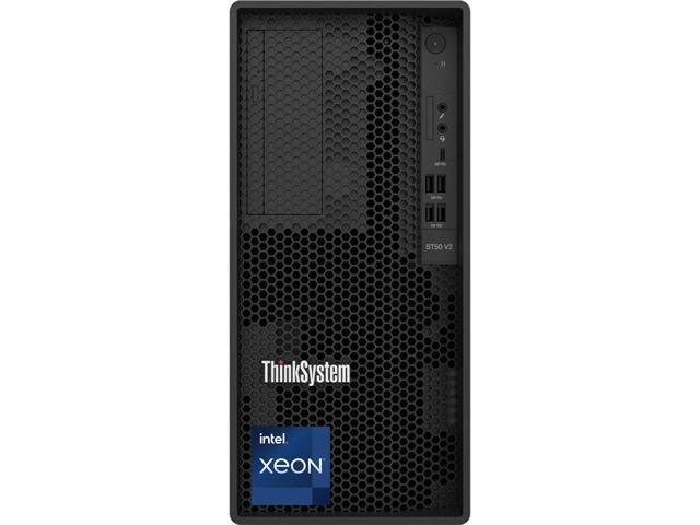 Lenovo ThinkSystem ST50 Business Server Tower, Intel Xeon E-2356G 6 ...