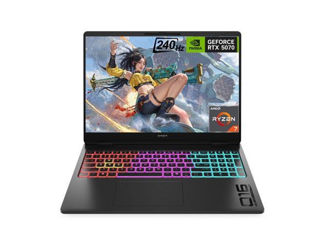 HP Omen MAX RTX 5070 Gaming Laptop, 16" WQXGA 240Hz, AMD Ryzen AI 7 350 ...
