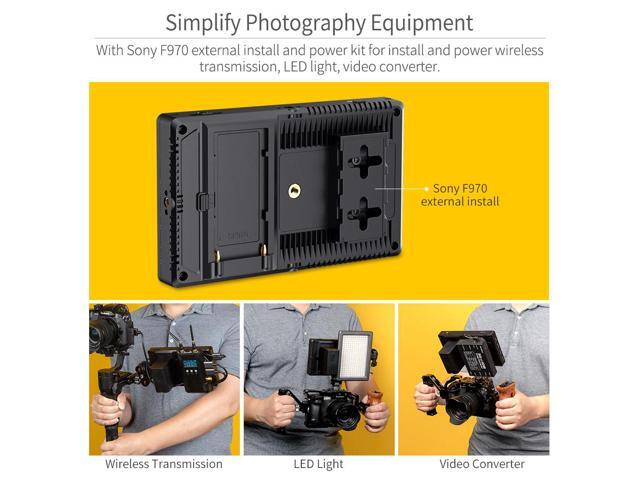 FEELWORLD F7 PRO 7 Inch Touch Screen DSLR Camera Field Monitor with 3D ...