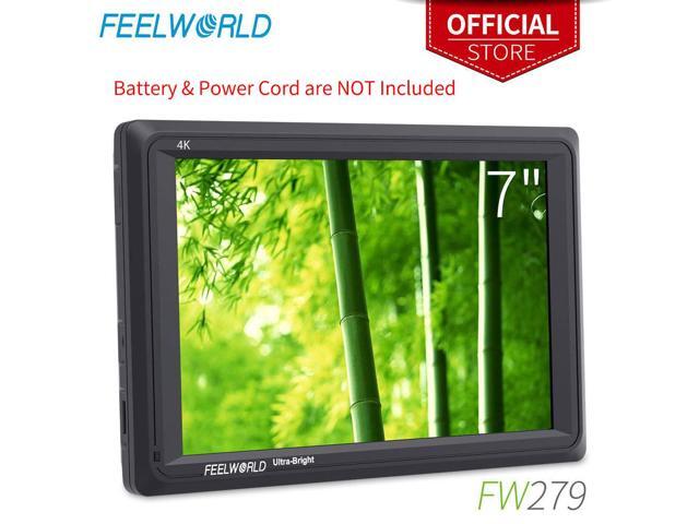 FEELWORLD FW279 7 Inch 2200nit Ultra Bright DSLR Camera Field Monitor ...