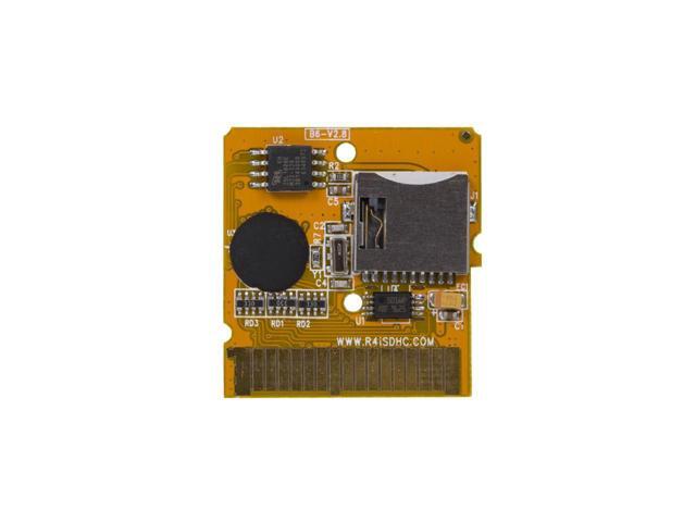 New R4 R4i SDHC Gold Pro Dual Core RTS Lite Flash Card Adapter Kit for ...