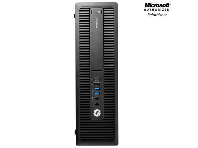 Refurbished: HP EliteDesk 705 G2 Small Form Factor (SFF) Computer / AMD ...