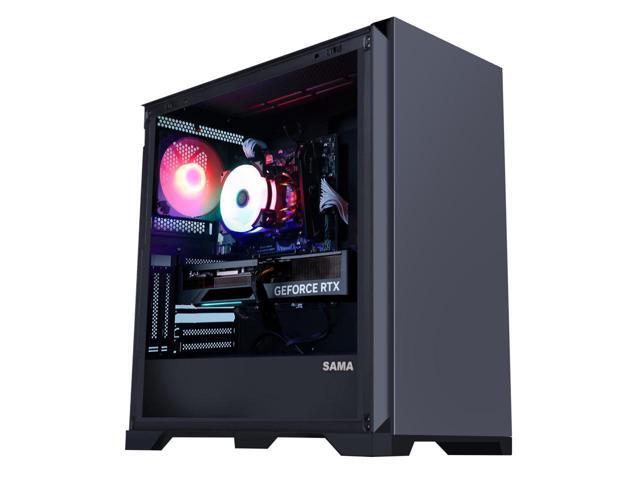 H.E. Ares Gaming Desktop PC - Intel Core i5-12400F 6-Core 2.5 GHz- RX ...