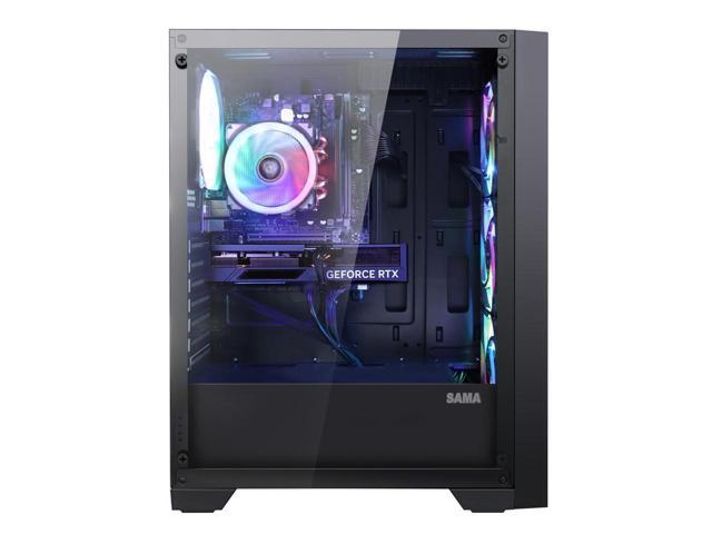 Hoengager Apollo Gaming Desktop PC - AMD Ryzen 5 5600G 6-Core 3.9GHz ...