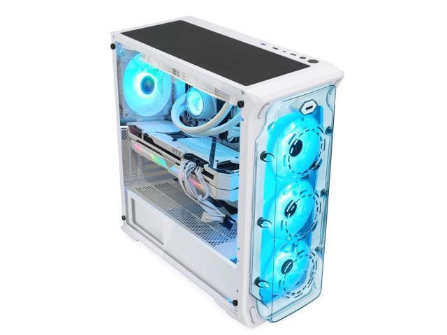 Hoengager GALAXY Gaming PC Desktop-AMD Ryzen 5 5600X 6-Core, 32GB DDR4 ...