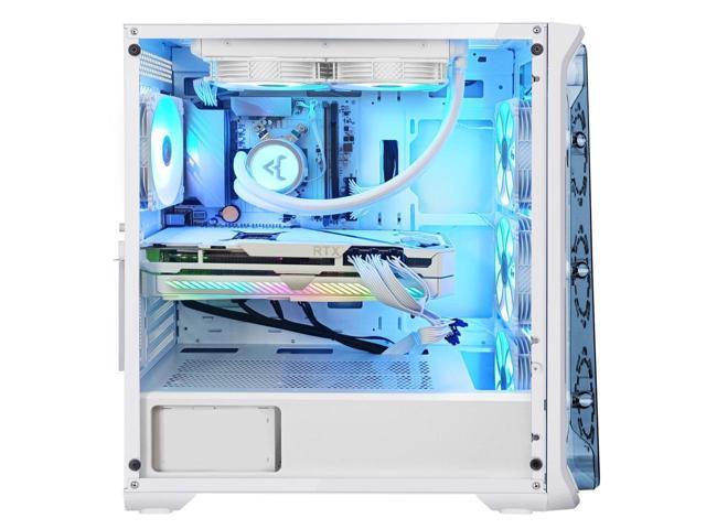 Hoengager GALAXY Gaming PC Desktop-AMD Ryzen 5 5600X 6-Core, 32GB DDR4 ...