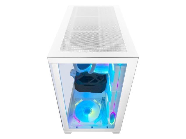 Hoengager Ocean Park Gaming PC Desktop-AMD Ryzen 7 5700X 3.4 GHz 8-Core ...