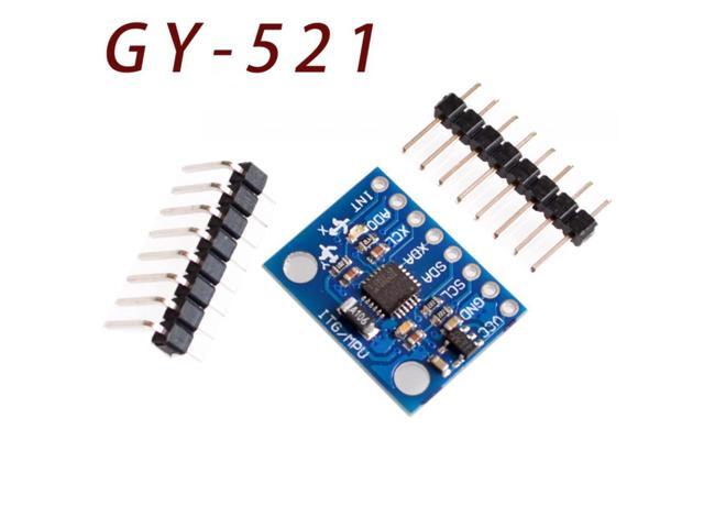 GY-521 MPU-6050 MPU6050 Module 3 Axis gyro sensors+ 3 Axis ...