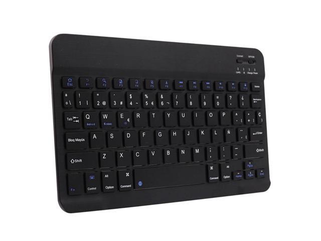 Wireless Keyboard,Spanish Language / English Dual Language Bluetooth ...