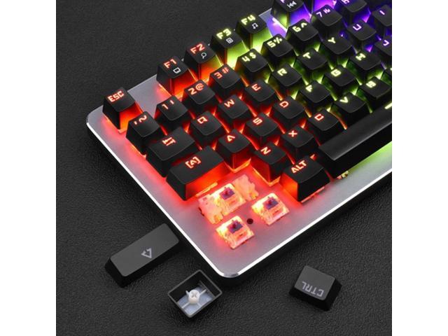 LIMEIDE L6000 Mechanical Keyboard Luminous Wired Keyboard Plug and Play ...