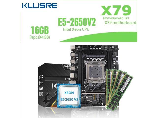 X79 motherboard combos LGA 2011 E5 2650 V2 CPU 4*4GB memory DDR3 1333 ...