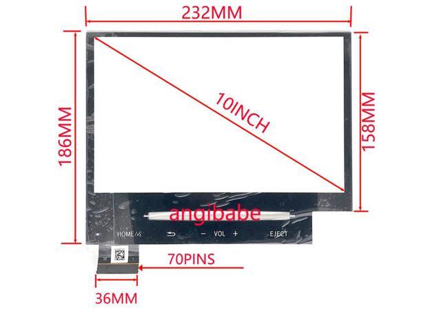 ZHT08M10102 10inch touch screen display for the Land Cruiser DVD GPS ...