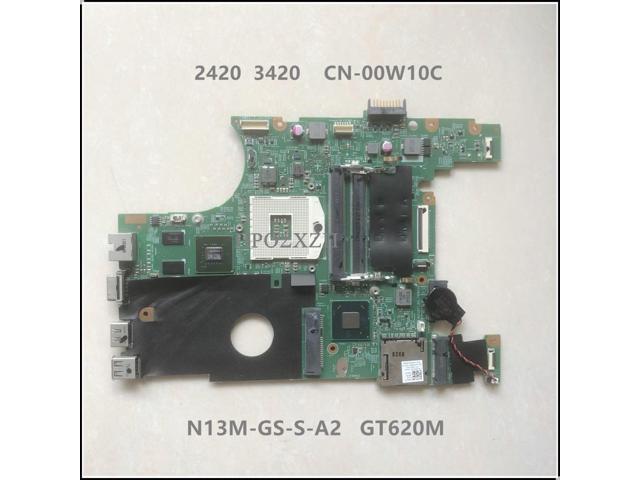 2420 V2420 3420 V3420 CN-00W10C 00W10C 0W10C 11282-1 With HM75 GT620M ...