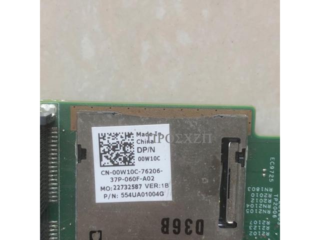 2420 V2420 3420 V3420 CN-00W10C 00W10C 0W10C 11282-1 With HM75 GT620M ...