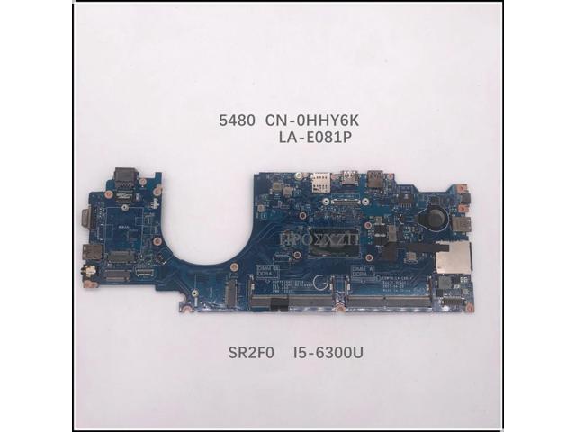 5480 Laptop Motherboard CN-0HHY6K 0HHY6K HHY6K LA-E081P Mainboard With ...