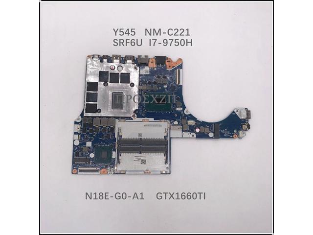 Y545 5B20S42398 Laptop Motherboard NM-C221 With SRF6U I7-9750H CPU ...