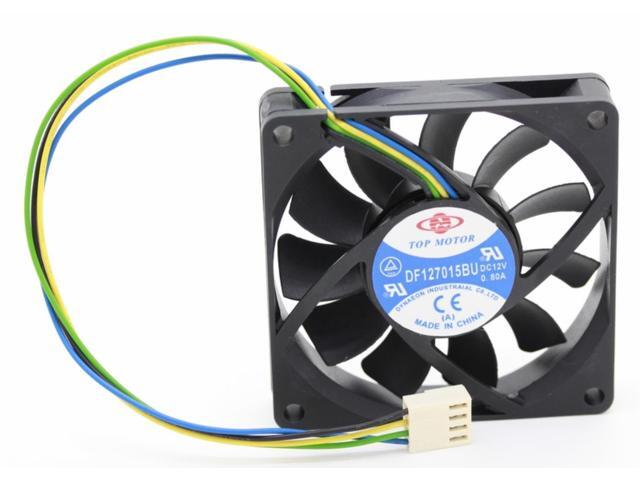 DF127015BU pwm cooling fan 70mm For Top Motor 12V 0.8A 7CM Double Ball ...