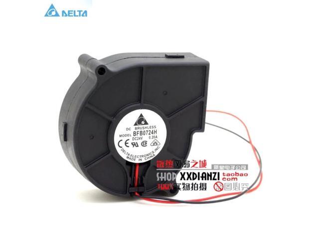 for delta BFB0724H 24V 7530 0.20A 7CM inverter turbo blower cooling fan ...