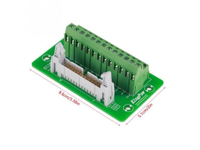 Breakout Board IDC26P DIN Rail 26Pin 5mm Mount Interface Module ...