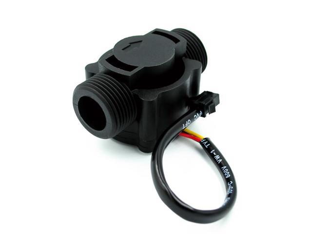1-60L/Min DC 5-24V Hall Effect Water Flow Sensor Counter Meter FS300A ...