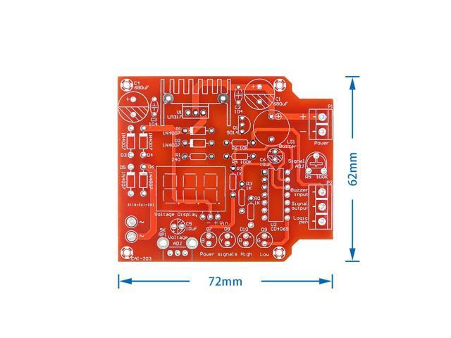 Electronic diy parts lm317 adjustable voltage regulator board kit power ...