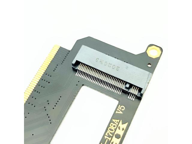 A1708 NVME Adapter for Macbook NVMe PCI Express PCIE to M.2 SSD Adapter ...