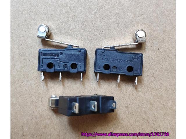 20pcs/lot ! Good quality KW-1-2 micro switch with roller metal wheel KW ...