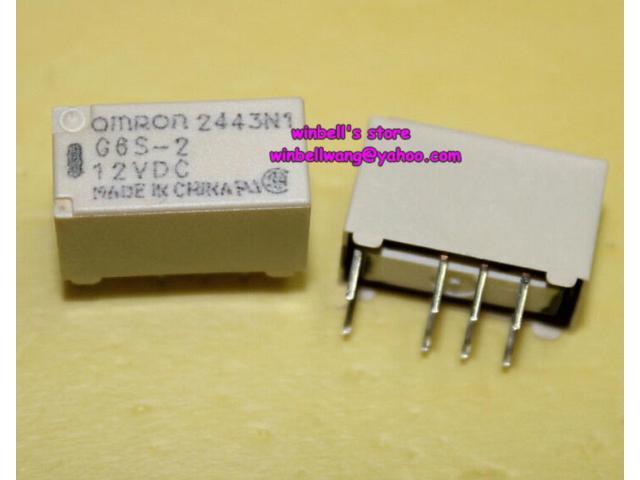 10pcs! relay G6S-2-12V G6S-2-DC12V 12V 8pins relay, in stock ~ - Newegg.com