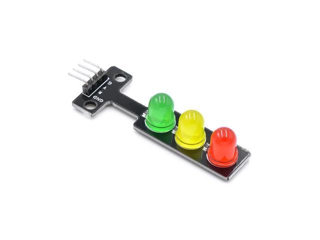Mini 5V Traffic Light LED Display Module for Arduino Red Yellow Green ...