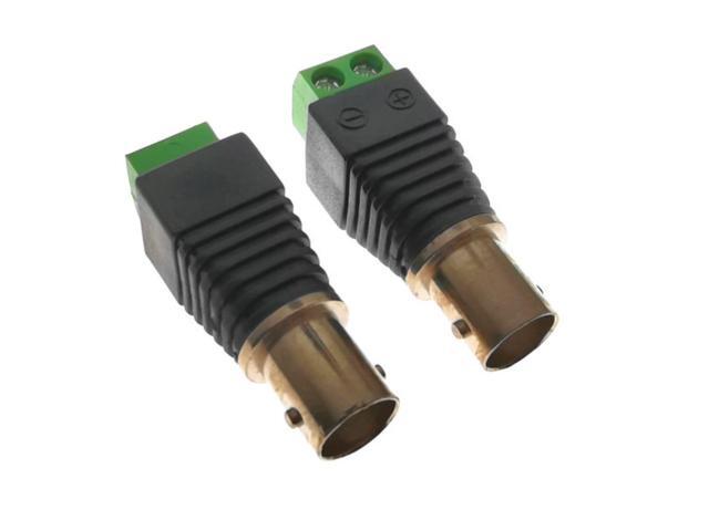 5PCS BNC Female to screw terminal Connectors for AHD Camera CVI Camera ...