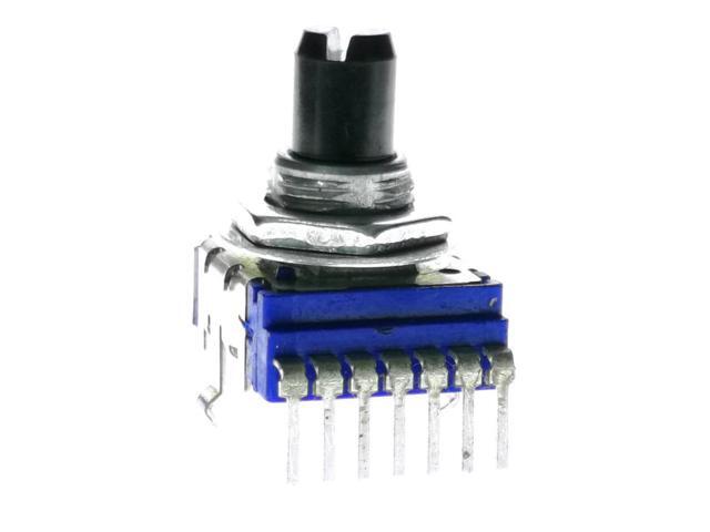 5pcs Japan Alps Rk14 5k Volume Potentiometer 502a Dual A5k 7pin 13mm