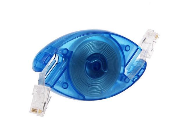 8FT2.5 M Retractable Ethernet Cat5 RJ45 8P8C M-M LAN Network Cable ...