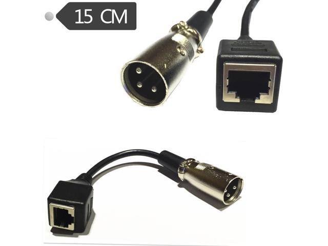 XLR 3P MALE TO RJ45 Female cable - Newegg.com