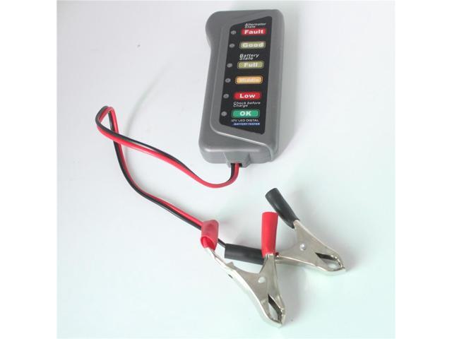 LED Digital Tester Car Batter / Alternator Monitor Device 12V For ...