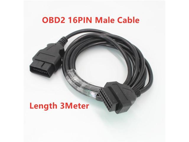 Cables Universal Car OBD2 Extension Cable 16Pin OBDII OBD 2 Female to ...