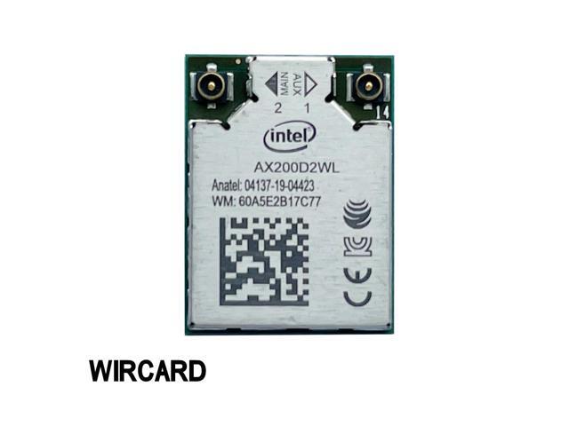 for intel AX200D2WL AX200 WIFI6 Dual Band 2.4G/5G BT5.1 WIFI Module M.2 ...